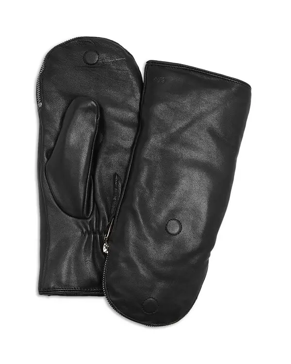 Echo Zip Top Mittens - Black