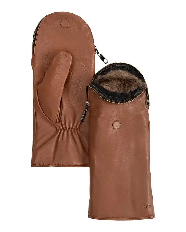 Echo Zip Top Mittens - Cinnamon