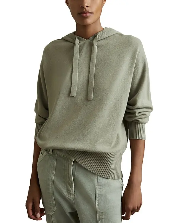 REISS Sammie Plain Hoodie