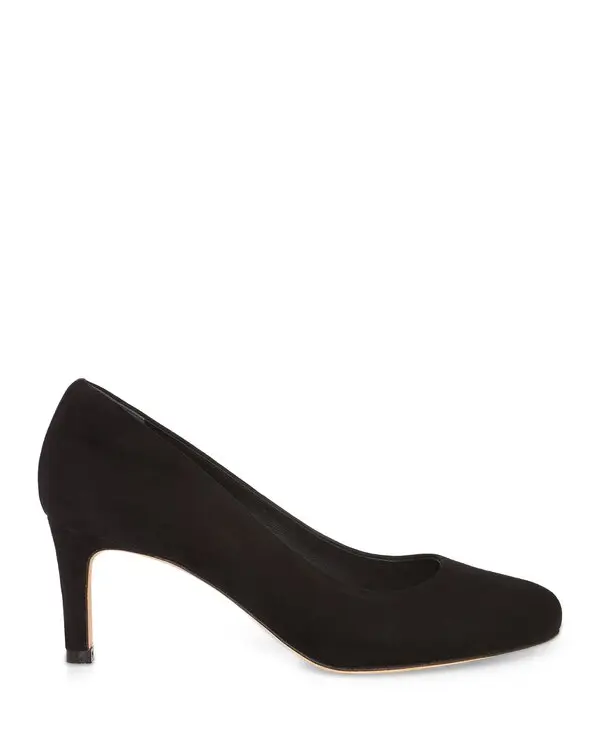 HOBBS LONDON Lizzie Mid Heel Court Pumps - Black