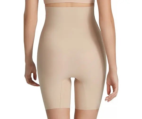 Commando Zone Smooth High Waisted Control Shorts - Beige