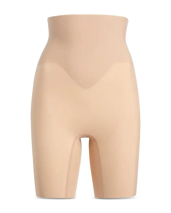 Commando Zone Smooth High Waisted Control Shorts - Beige