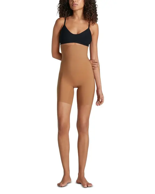 Commando Zone Smooth High Waisted Control Shorts - Caramel