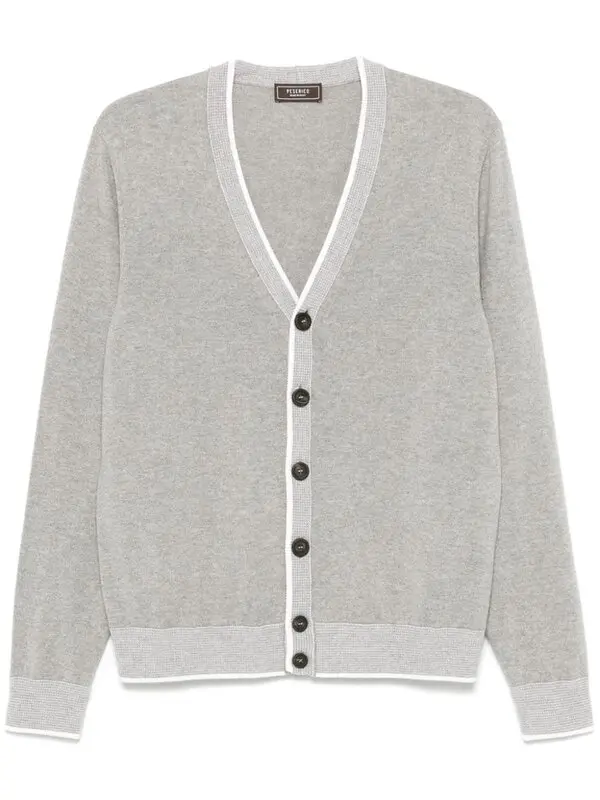 Peserico Contrast-trim Cardigan