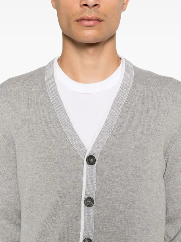 Peserico Contrast-trim Cardigan