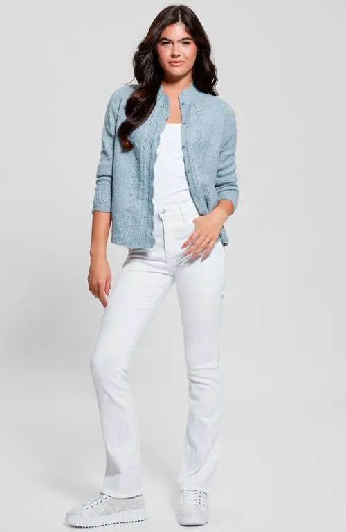 Guess Macie Pointelle Cardigan