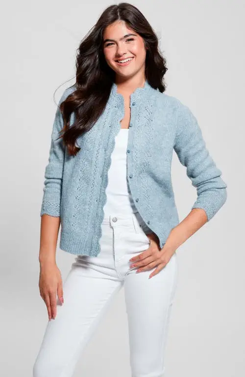 Guess Macie Pointelle Cardigan