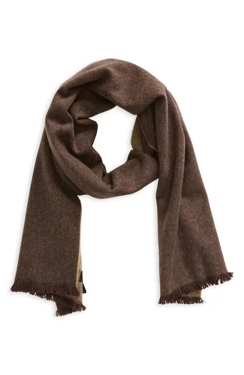 Rag & Bone Ivy Recycled Cashmere Blend Scarf - Mahogany