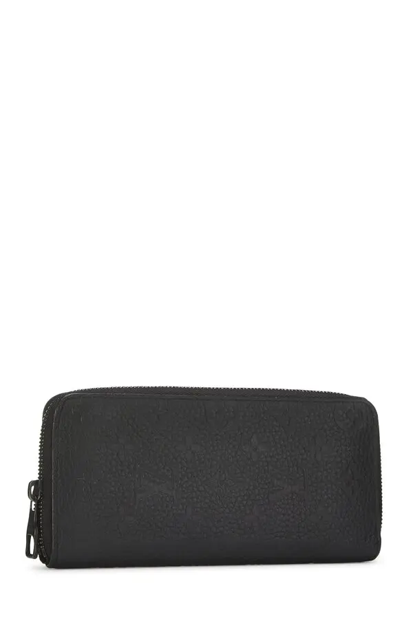 LOUIS VUITTON Monogram Taurillon Zippy Vertical Wallet