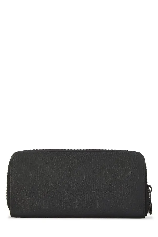 LOUIS VUITTON Monogram Taurillon Zippy Vertical Wallet