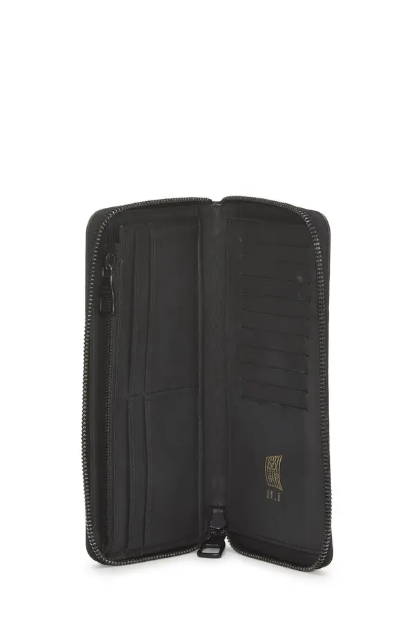 LOUIS VUITTON Monogram Taurillon Zippy Vertical Wallet