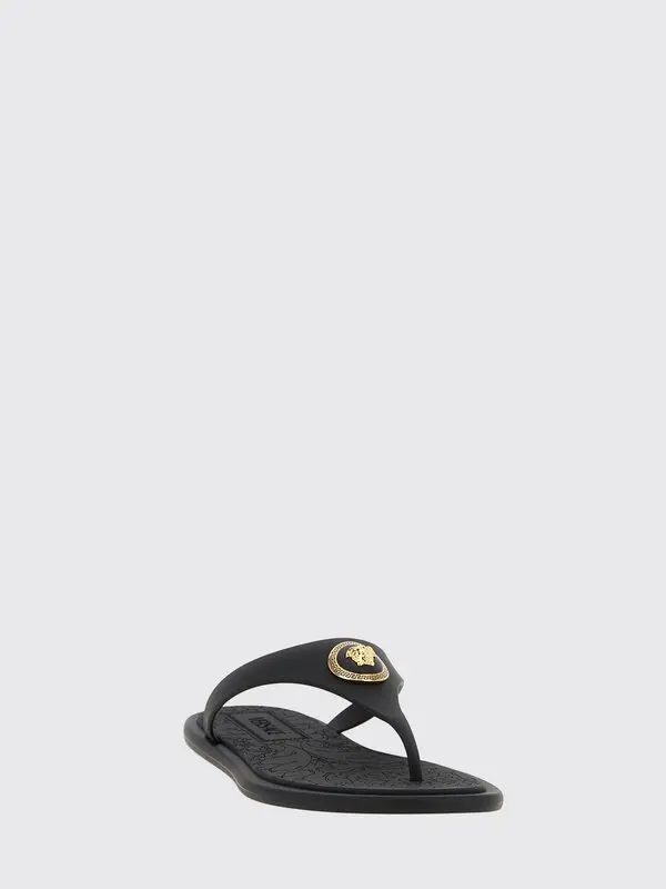 Versace Heeled Sandal - Black