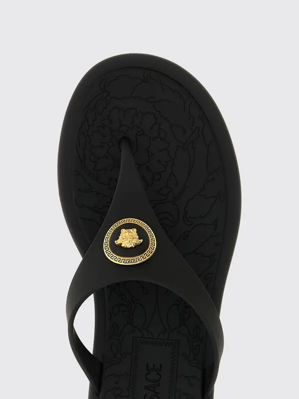 Versace Heeled Sandal - Black