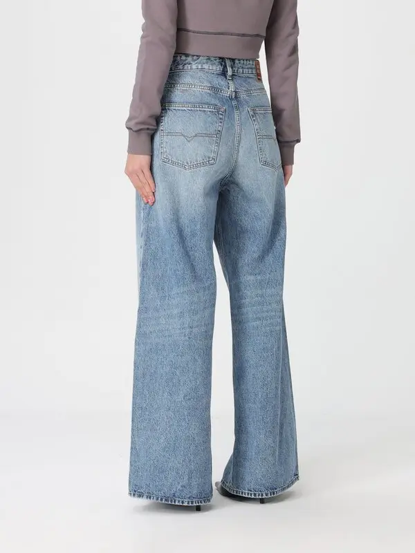 DIESEL® Wide Leg Jeans