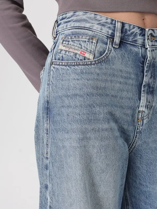 DIESEL® Wide Leg Jeans