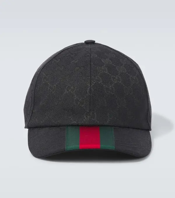 Gucci Original Gg Canvas Baseball Cap - Black