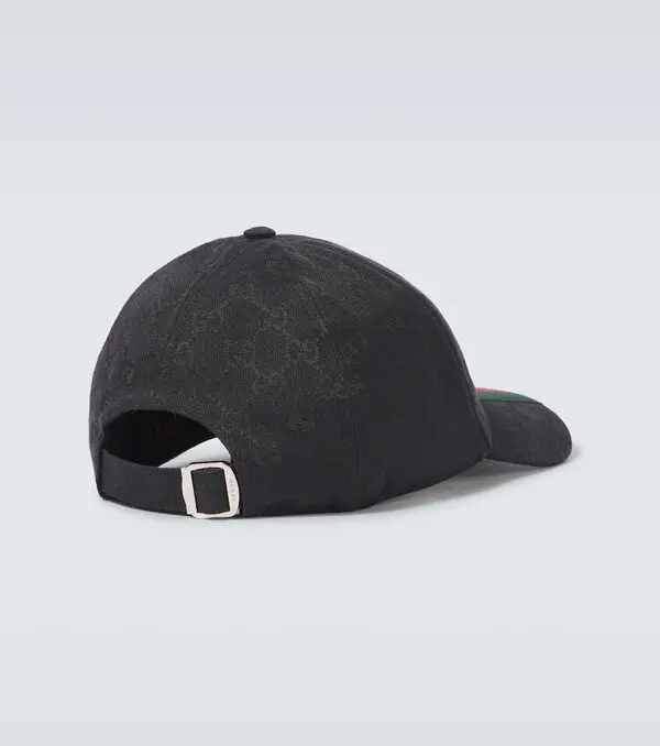 Gucci Original Gg Canvas Baseball Cap - Black