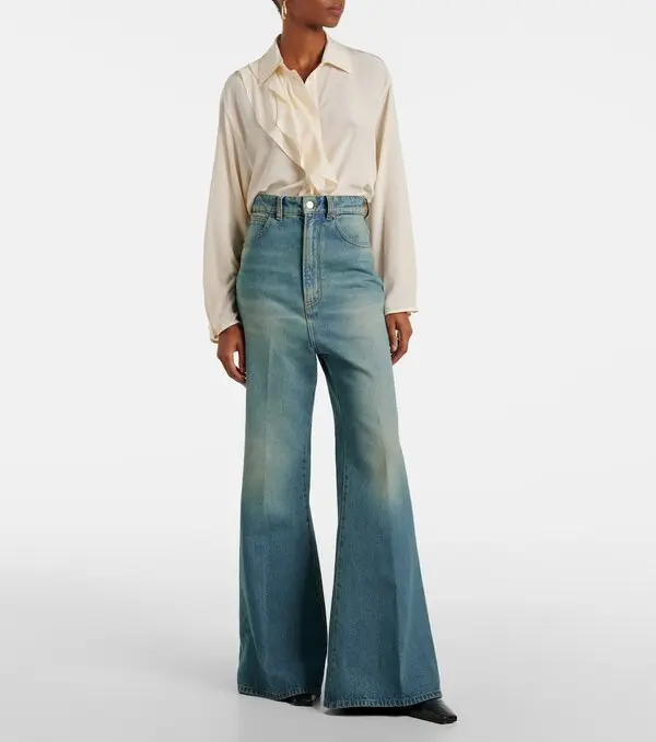 Victoria Beckham High-rise Flared Jeans