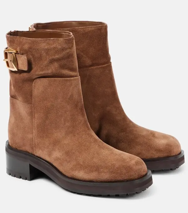 JIMMY CHOO Brooklyn 50 Ankle Boots - Brown