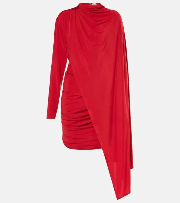 Magda Butrym Caped Cupro-blend Minidress