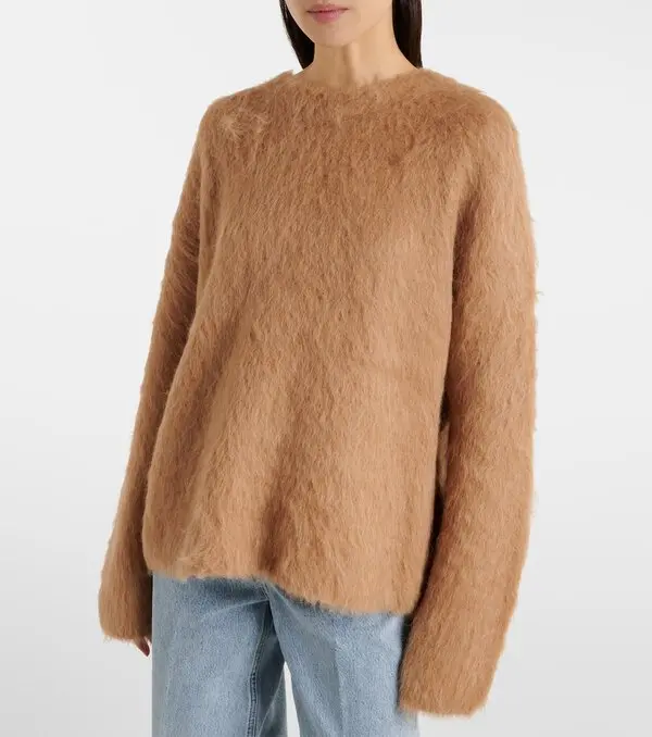 TOTEME Alpaca-blend Pullover Sweater - Beige