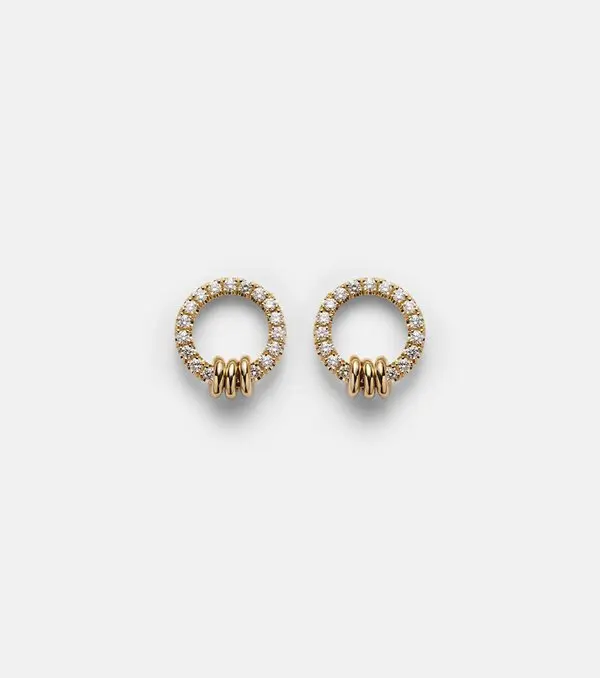 SPINELLI KILCOLLIN Sidra 18kt Diamond Earrings - Gold