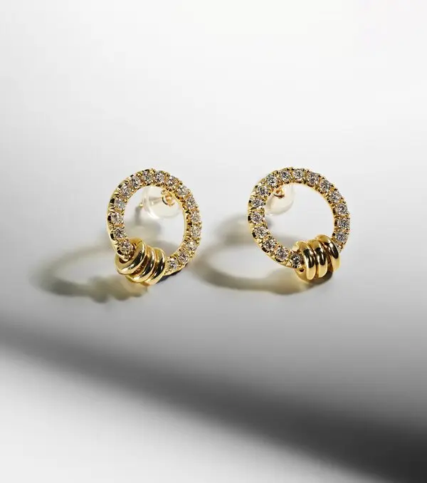 SPINELLI KILCOLLIN Sidra 18kt Yellow And Diamond Earrings
