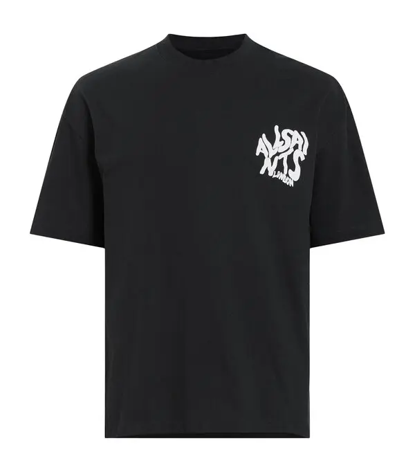 ALLSAINTS Organic Cotton Orlando T-shirt - Black