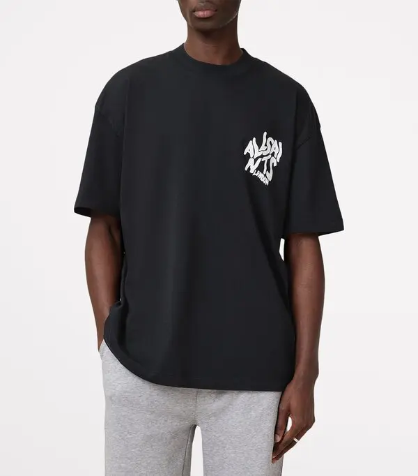 ALLSAINTS Organic Cotton Orlando T-shirt - Black