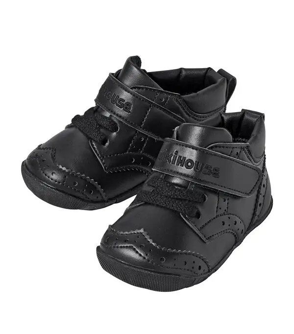 MIKI HOUSE Faux Leather Sneakers