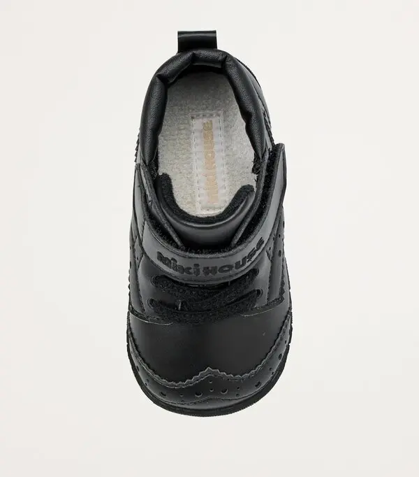 MIKI HOUSE Faux Leather Sneakers