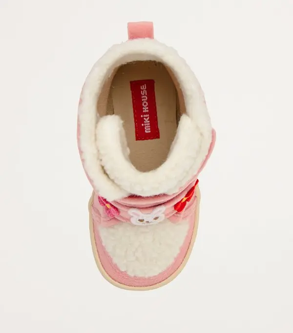 MIKI HOUSE Usako Fleece Boots