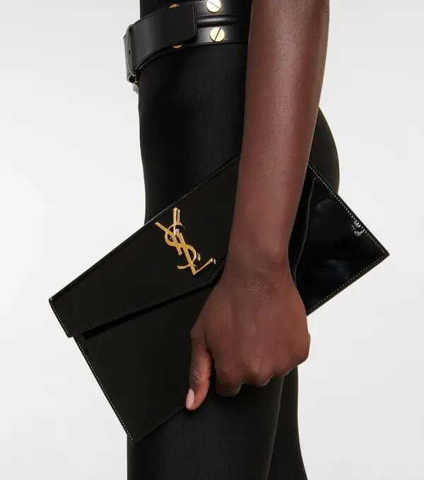 Saint Laurent Uptown Clutch - Black