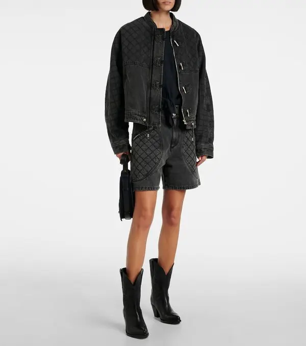 GOLDEN GOOSE Wish Star Leather Cowboy Boots