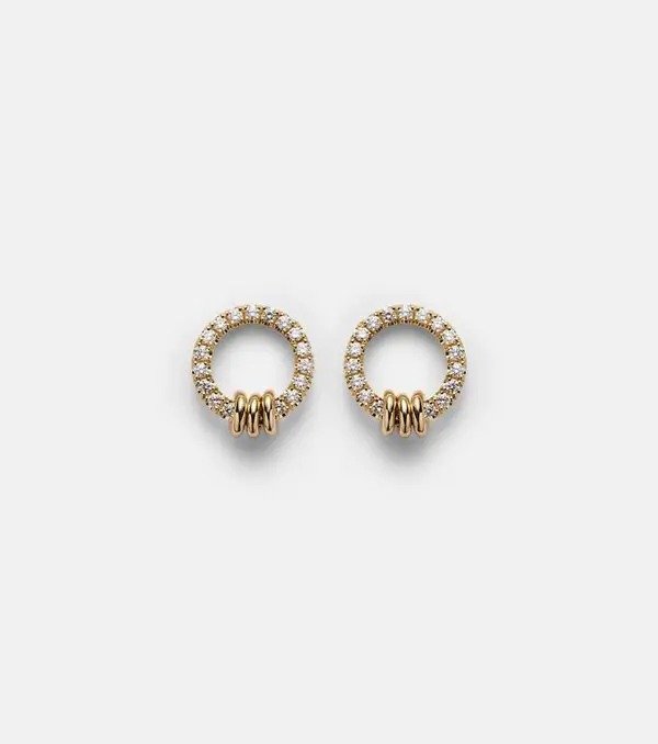 SPINELLI KILCOLLIN Sidra 18kt Yellow Diamond Earrings - Gold