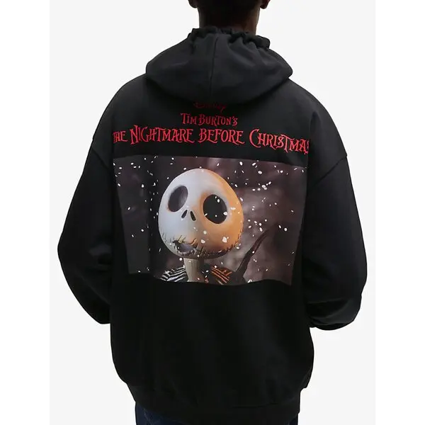 Hugo Graphic-print Cotton-jersey Hoody