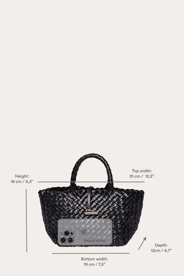 LIFFNER Mini Leather Basket
