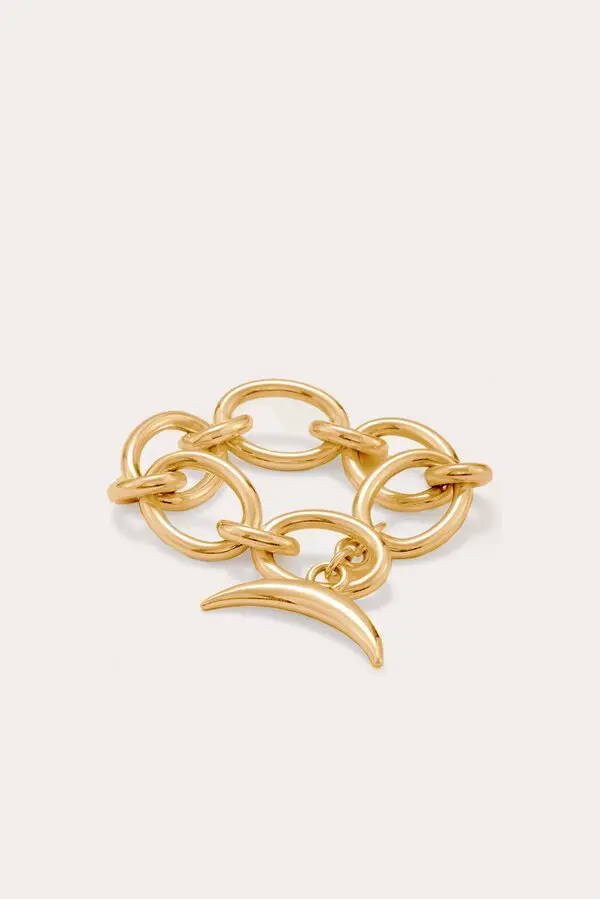 LIFFNER Banana Chain Bracelet - Gold