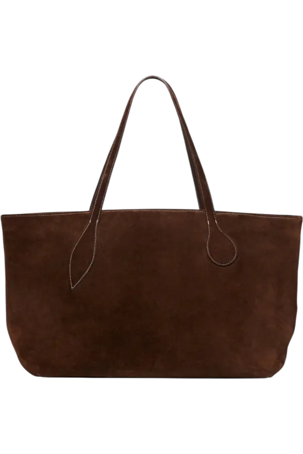 LIFFNER Suede Tote - Brown