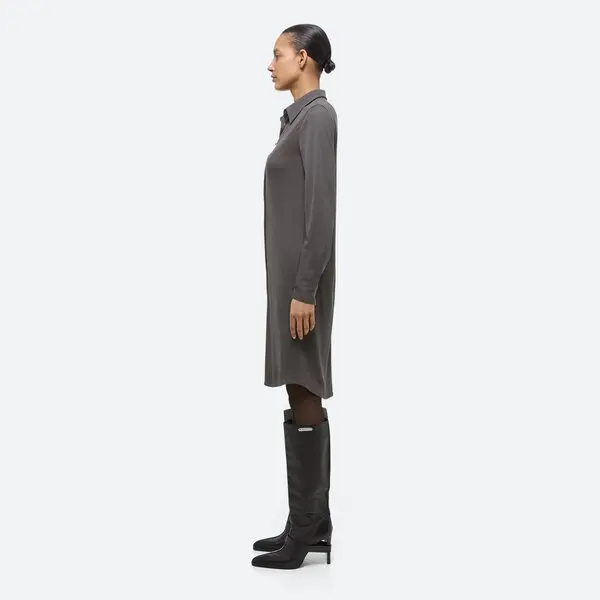 Helmut Lang Ribbed Shirt Dress