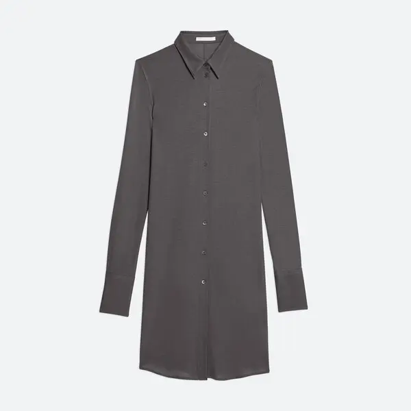 Helmut Lang Ribbed Shirt Dress