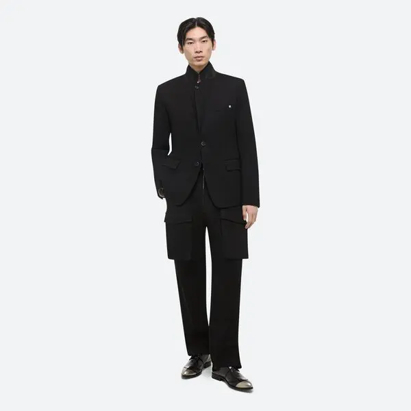 Helmut Lang Zip Ponte Blazer