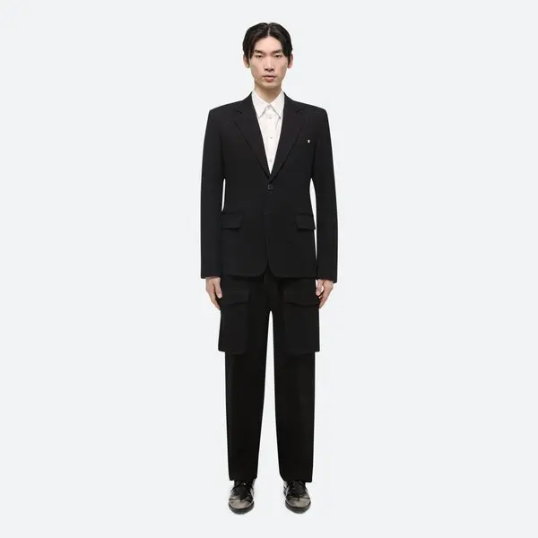 Helmut Lang Zip Ponte Blazer