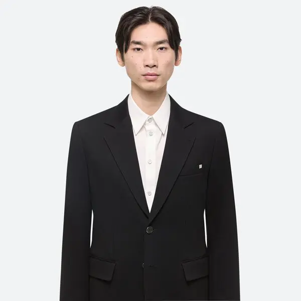 Helmut Lang Zip Ponte Blazer