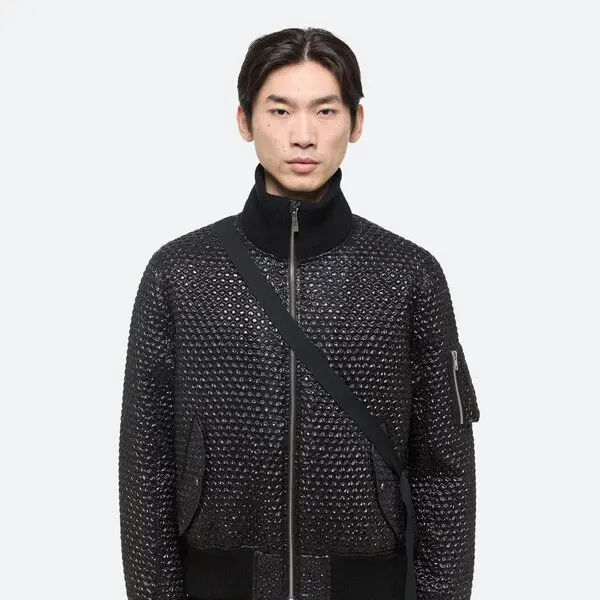 Helmut Lang Seatbelt Bomber Jacket