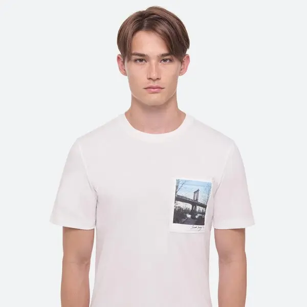 Helmut Lang Bridge Postcard Relaxed Fit T-shirt