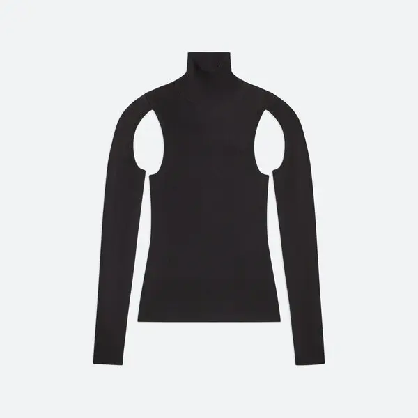 Helmut Lang Air Turtleneck - Black