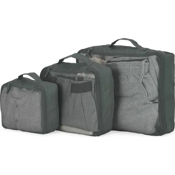 BUGATTI Packing Cubes 3-piece Set - Pewtergreen