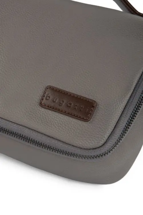 BUGATTI Contrast Toiletry Bag - Grey