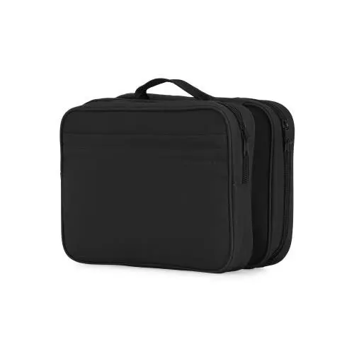 BUGATTI Uptown Foldable Hanging Toiletry Bag - Black